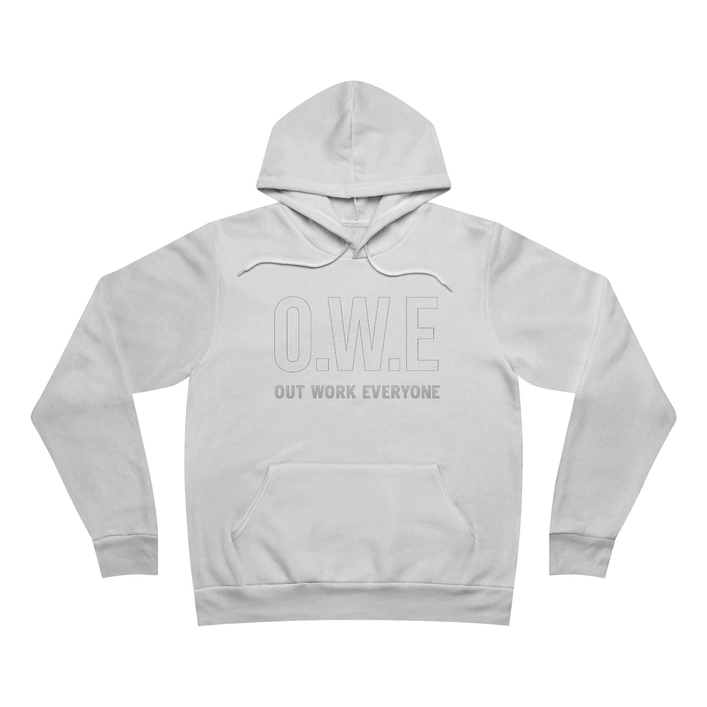 O.W.E. Hoodie – Out Work Everyone (Black) – U O.W.E It To U.R.Self